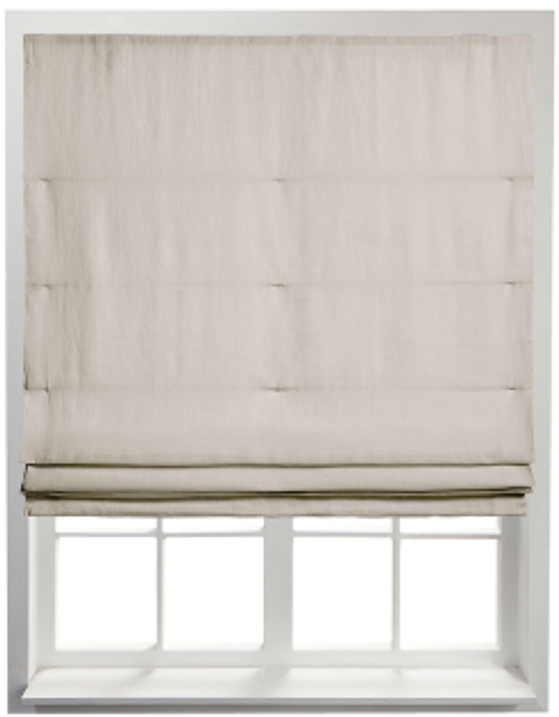 Flat Roman Shade