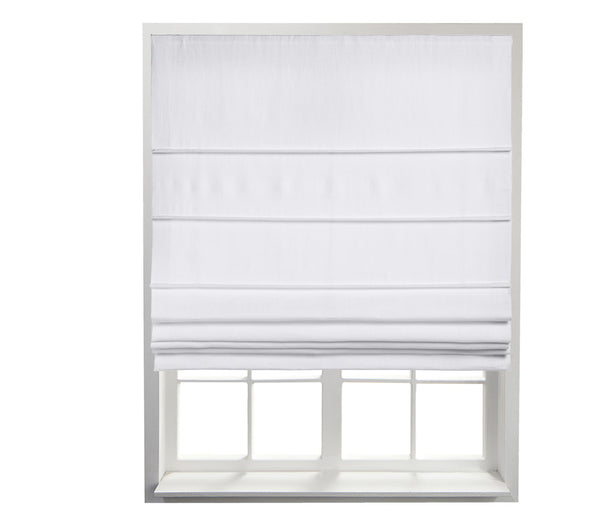 Exquisite Front Slat Roman Shades | Elevate Your Décor