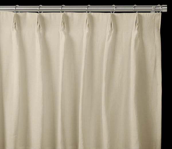 Euro Pleat Drapes - Customized